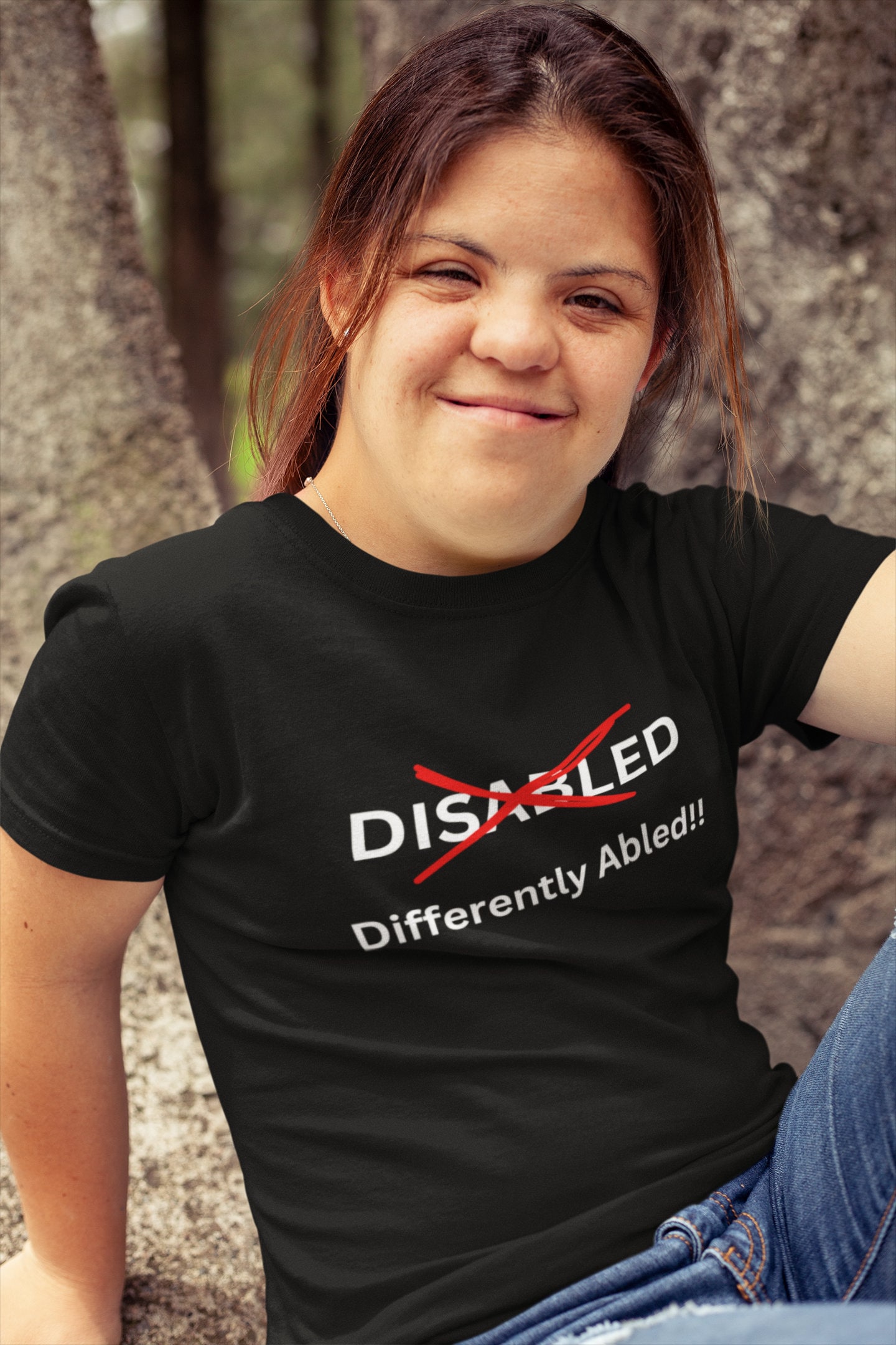 Differently Abled Disability T-shirt to Promote Awareness and Acceptance for the Disabled ...