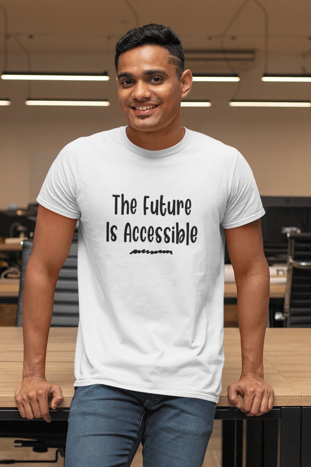 Disability T-shirt - the Future is Accessible - Disability Awareness ...
