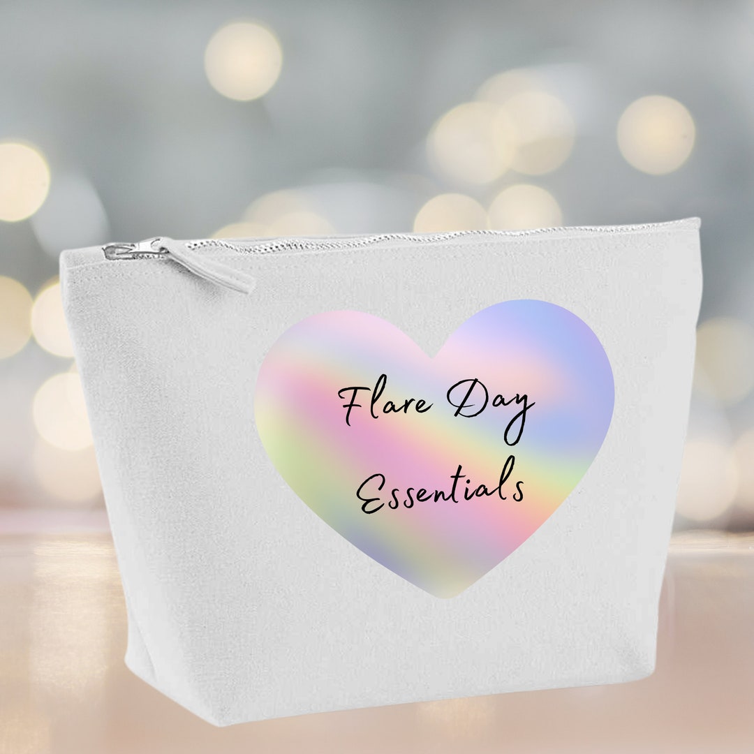 Flare Day Canvas Medication Bag - Fibromyalgia Medication Pouch - Flare ...