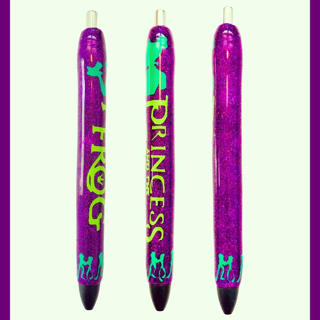 Disney Themed Glitter Gel Pens - Etsy