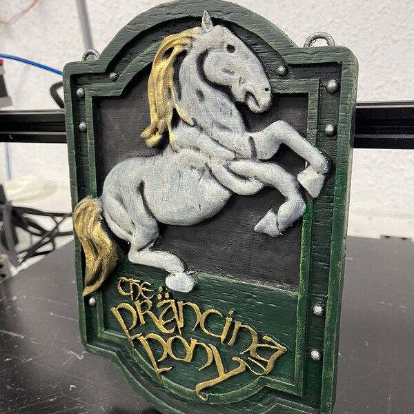Prancing Pony Sign - Etsy