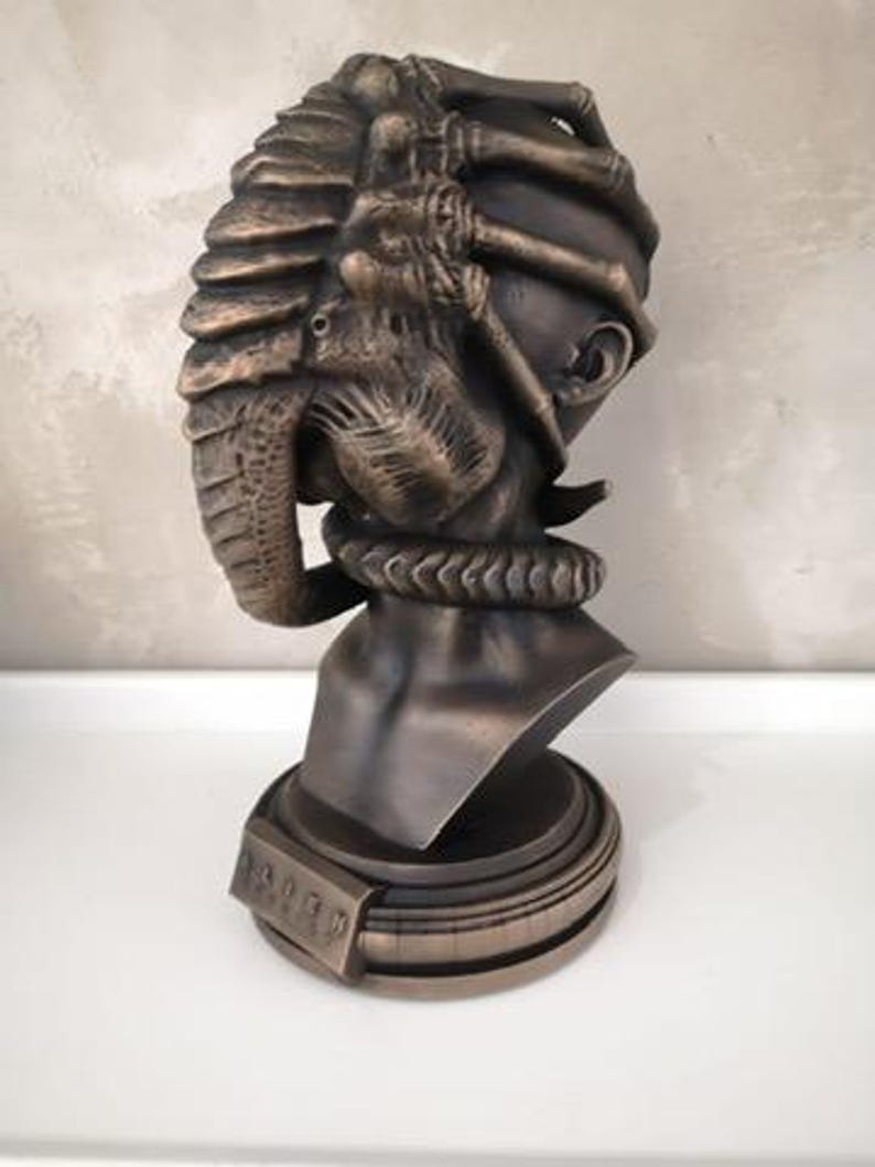 Alien: Romulus Facehugger Bust High Quality Resin 3D Sculpture, Hand ...