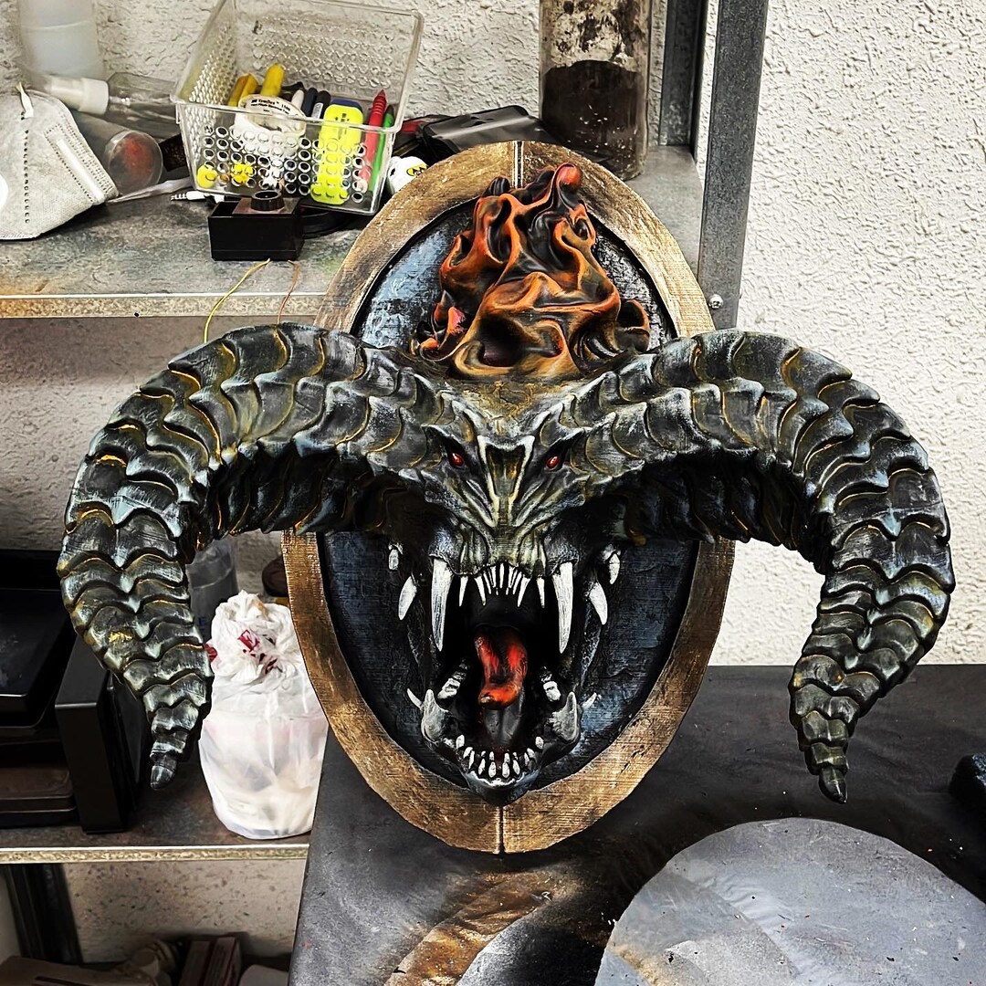 Balrog Head to Hang on the Wall - Etsy