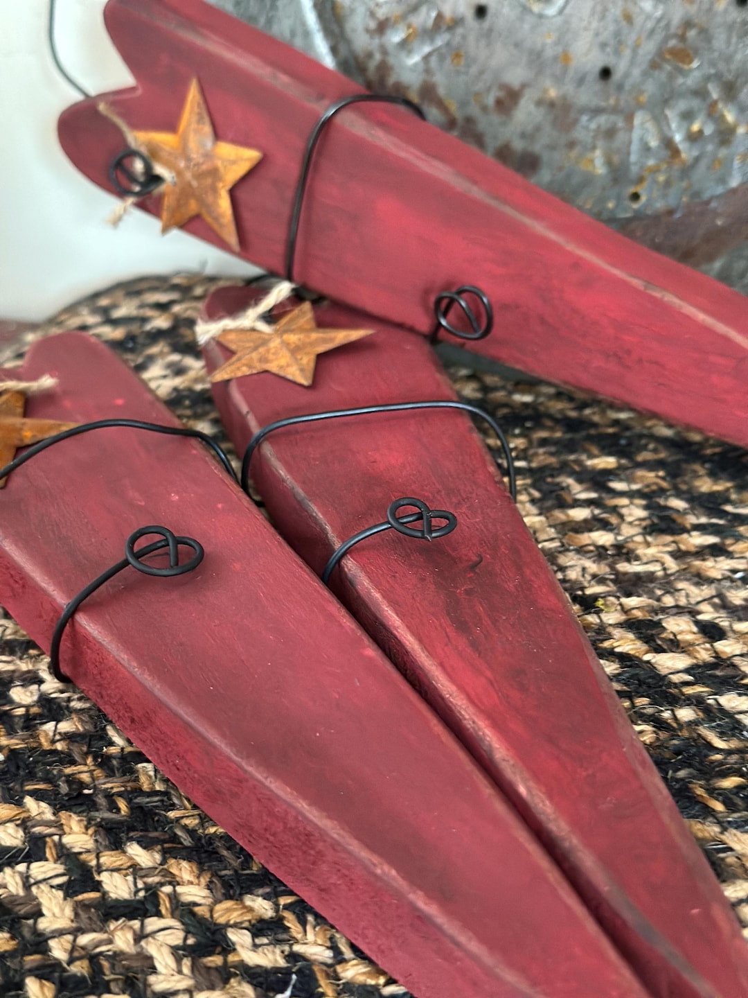 Primitive Heart Home Decor - Long Country-style Heart for Everyday ...