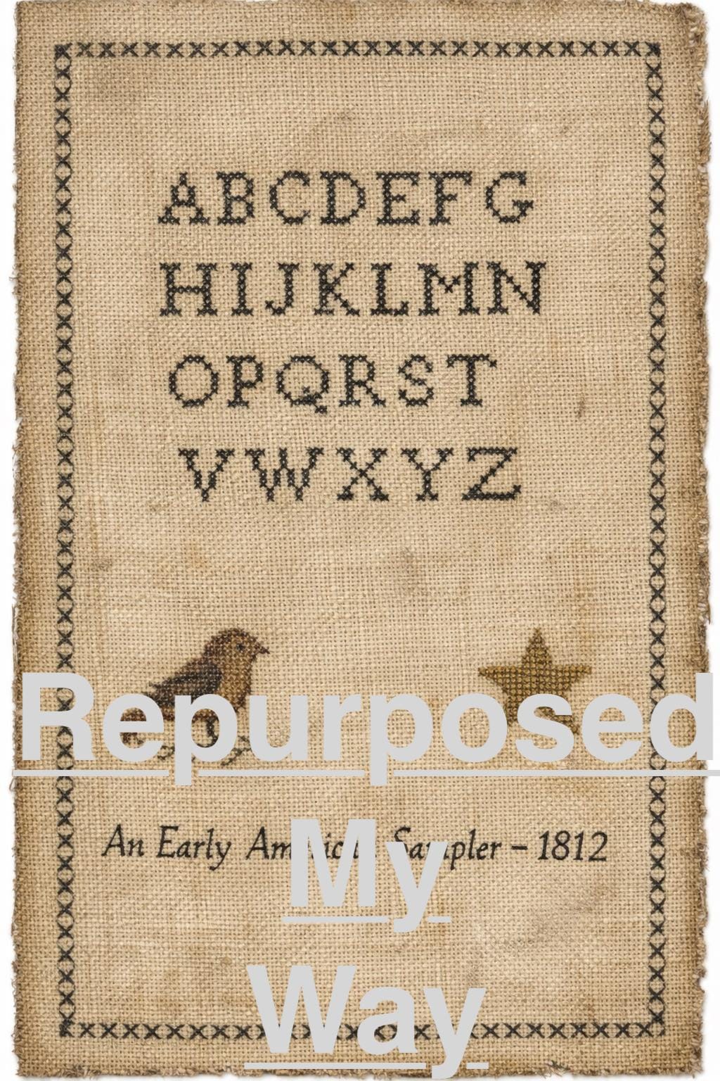 3 Early American Sampler Prints | Rustic Colonial Decor | Printable ...