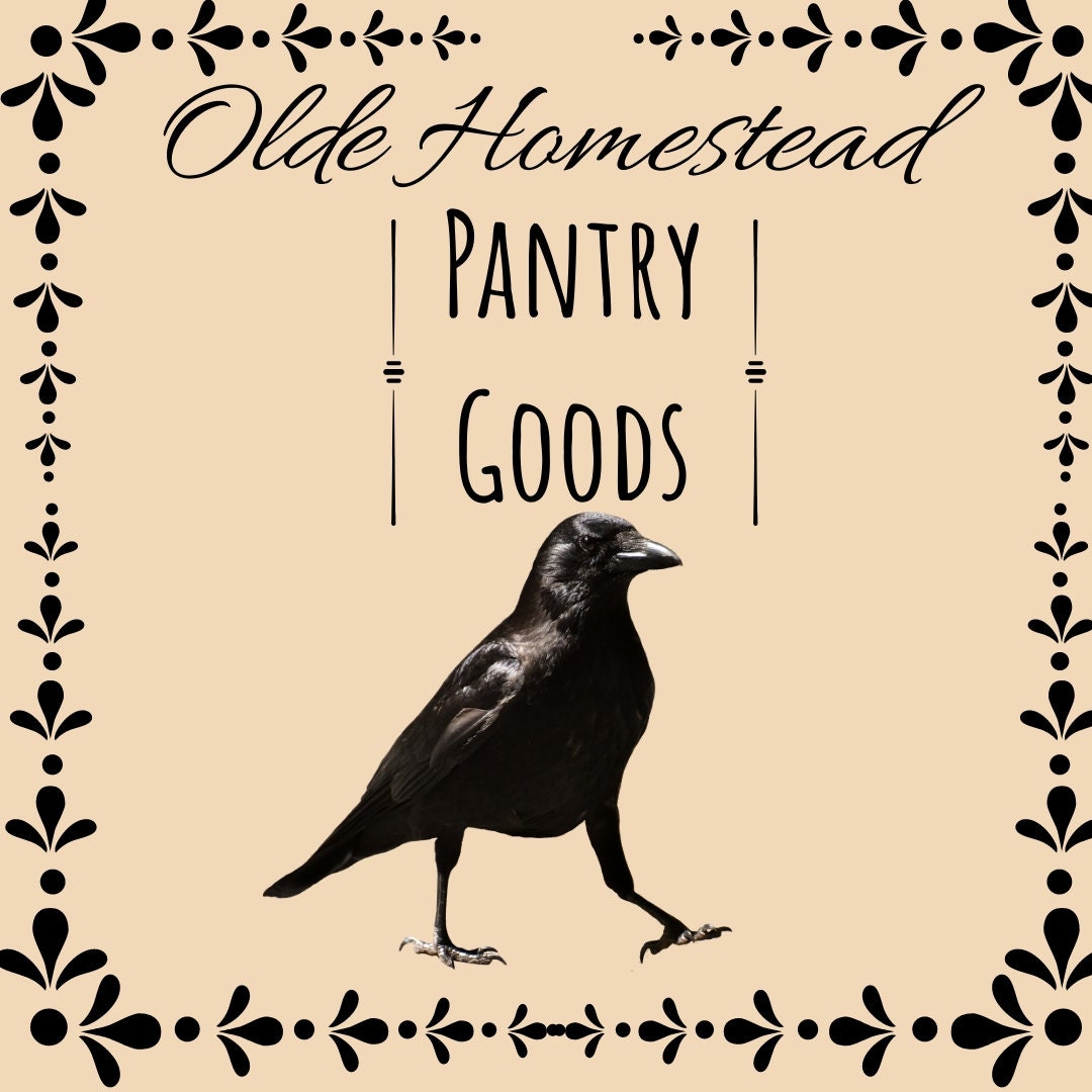Rustic Pantry Labels | Printable Primitive Jar Signs | (digital ...