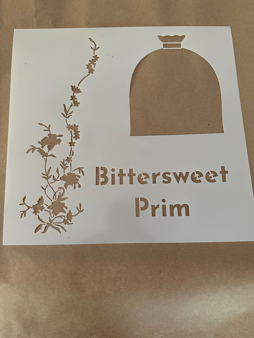 Bittersweet Prim Reusable Mylar Laser-cut Stencil - Etsy