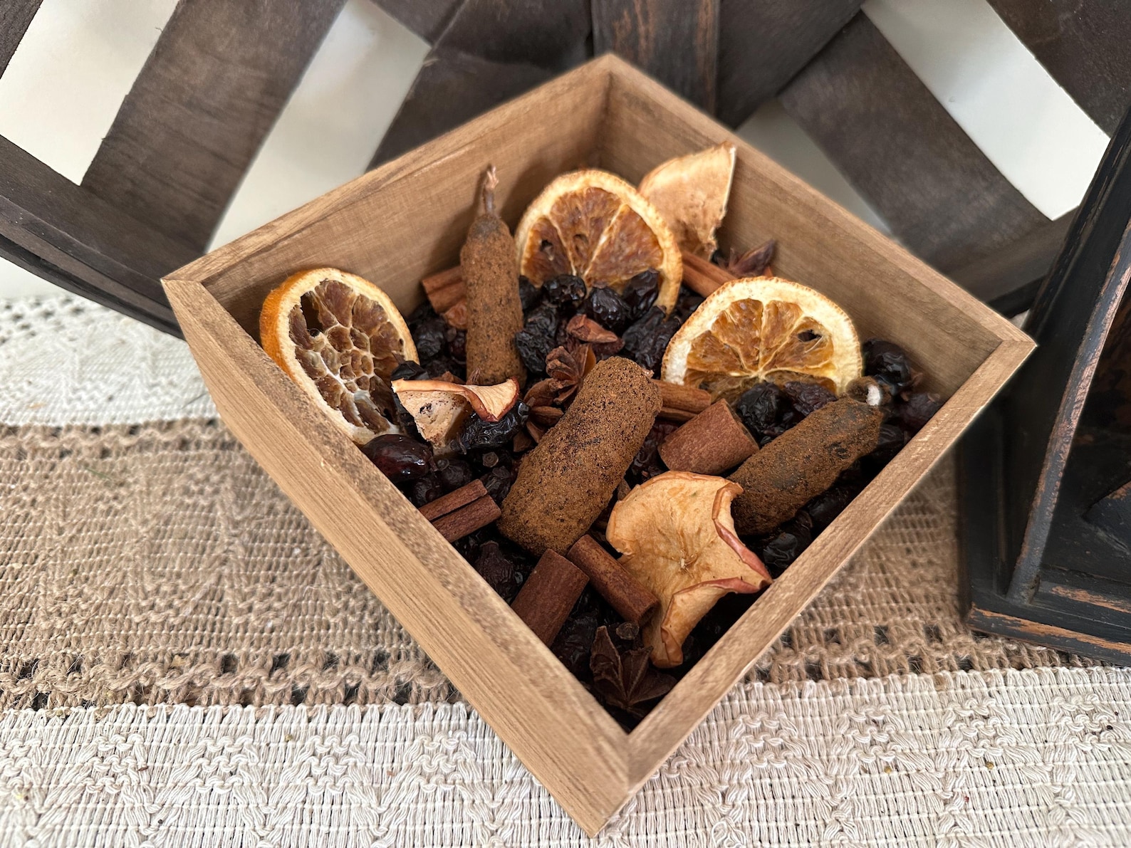 Primitive Bowl Filler – 8oz Bag With Dried Fruit, Spices & Vanilla ...