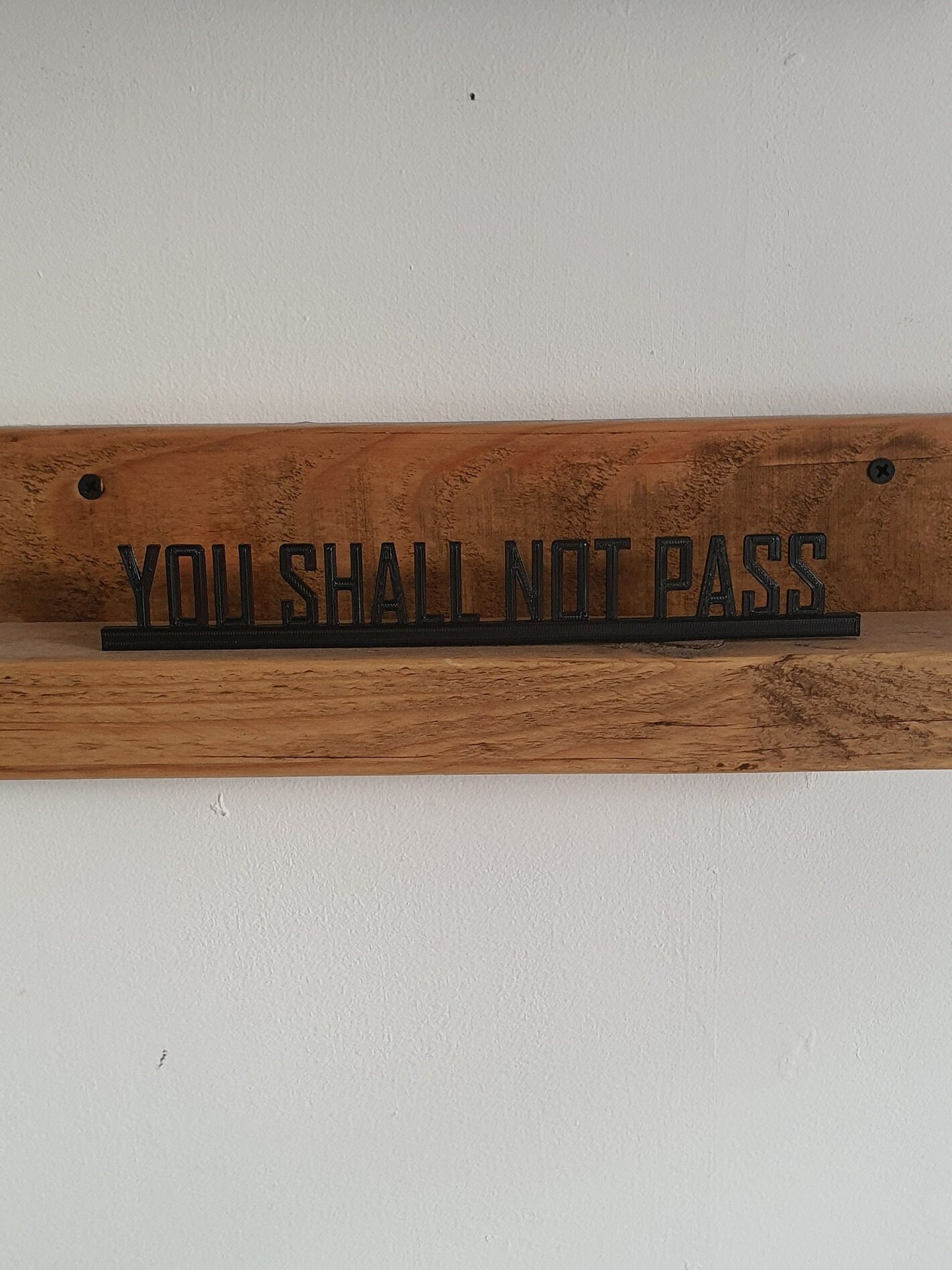 The Lord of the Rings Sign You Shall Not Pass. - Etsy