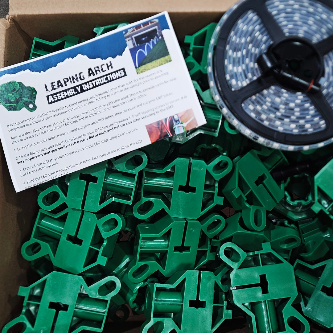 NEW Leaping Arch Base Kit for Holiday Light Displays INJECTION MOLDED ...