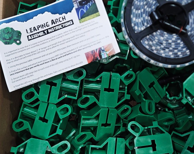 Leaping Arch Base Kit for Holiday Light Displays, 1" Pex & 2" HDPE - Etsy