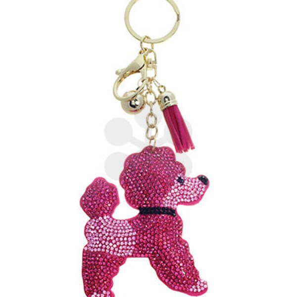Poodle Key Chain - Etsy