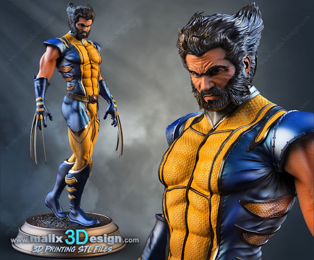 Wolverine - Action Figure - Collectibles - High Details - Resin 3D ...