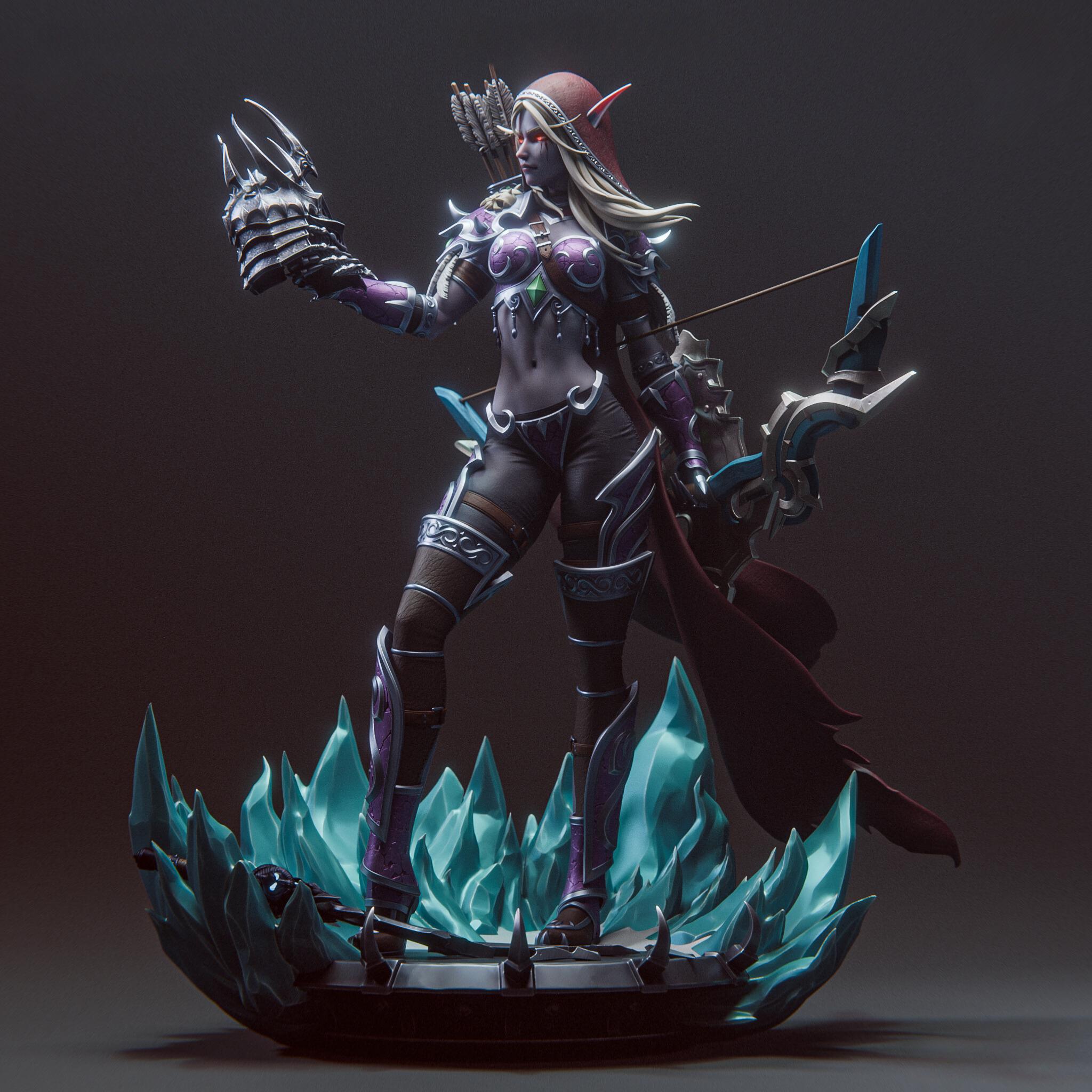 Sylvanas Figurine Etsy Canada