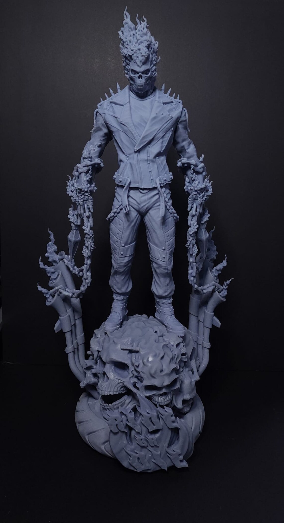 Ghost Rider Action Figure Collectibles High Details Resin 3D Printed by ...