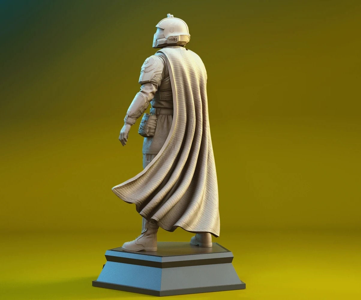 Helldiver Action Figure Collectibles High Details Resin 3D Printed by ...