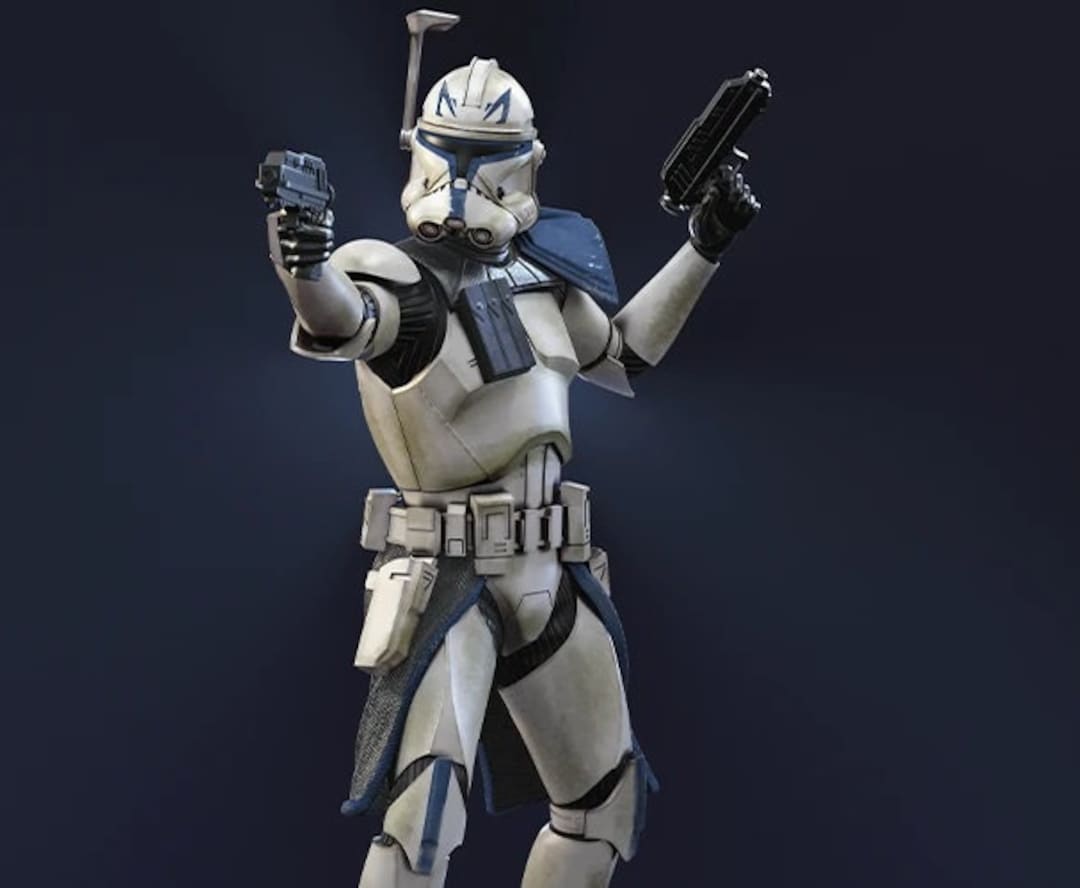 Captain Rex - Action Figure - Collectibles - High Details - Resin 3D ...