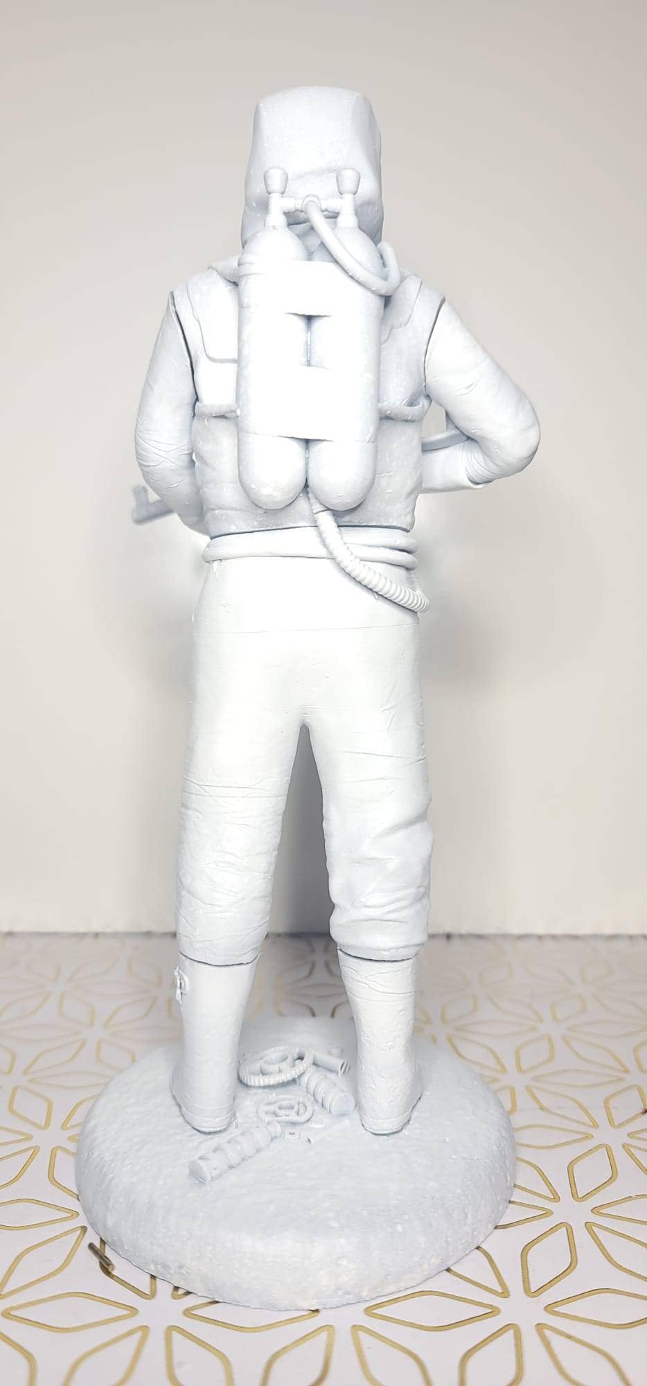 Hazmat Scientist Rust Action Figure Collectibles High - Etsy