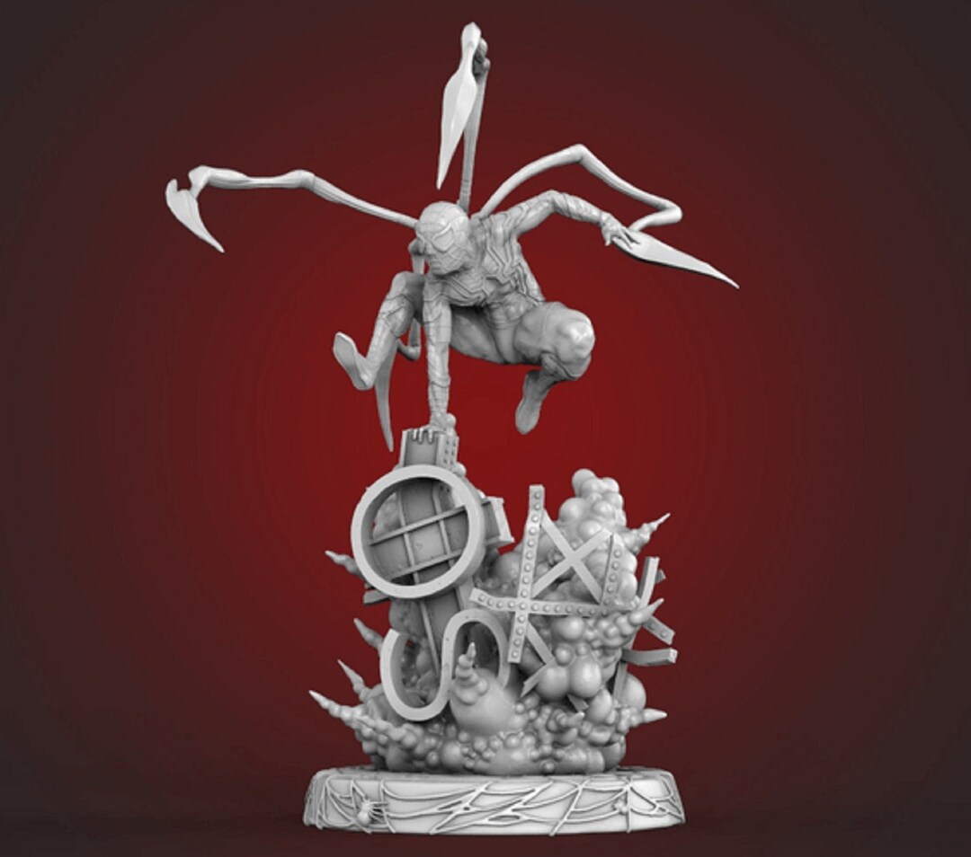 Spider Man Explosion Scene Action Figure Collectibles High Details ...