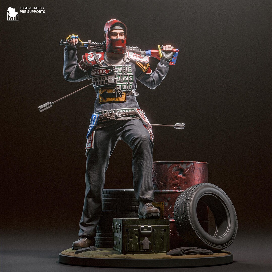 Survivor - Rust - Action Figure - Collectibles - High Details - Resin ...