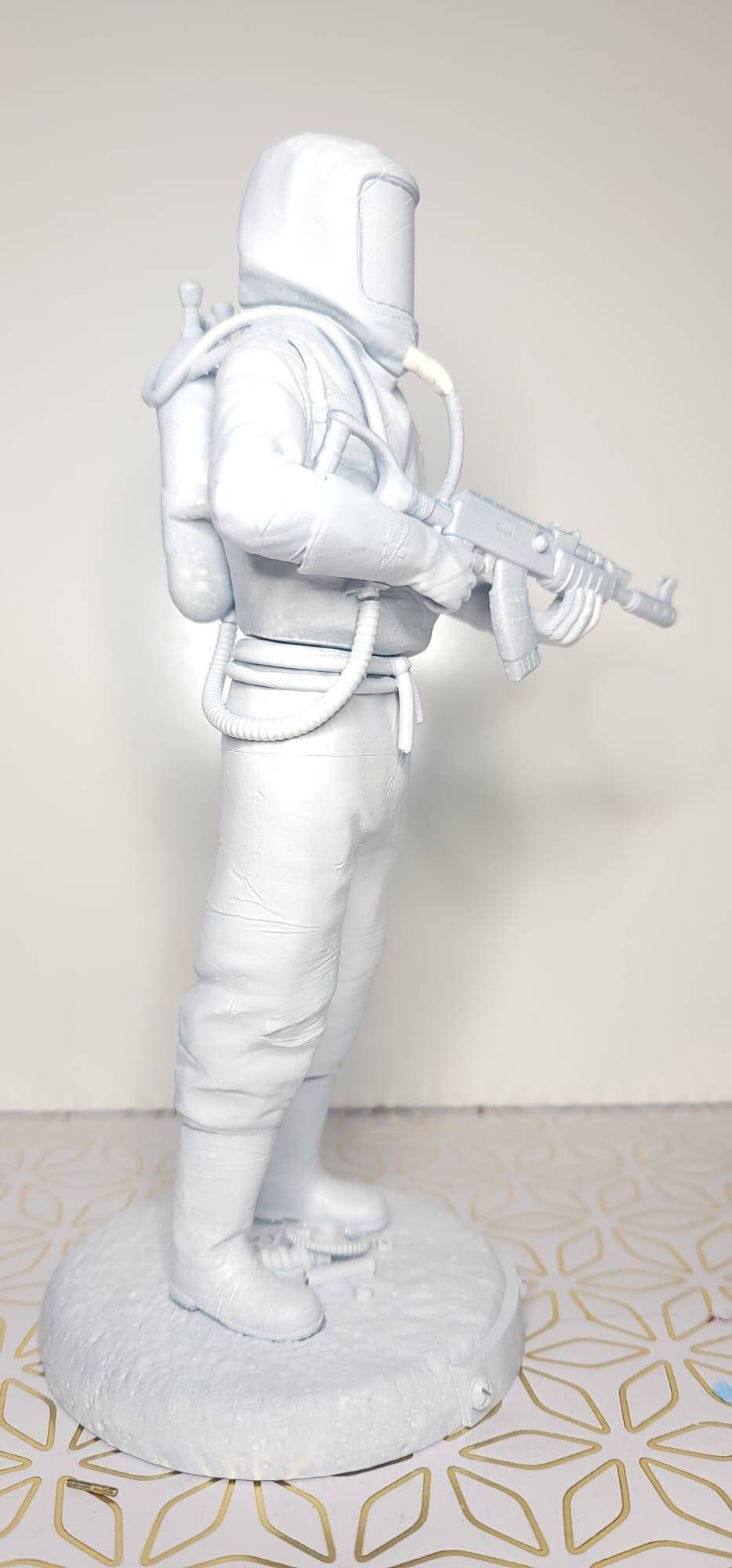 Hazmat Scientist Rust Action Figure Collectibles High - Etsy