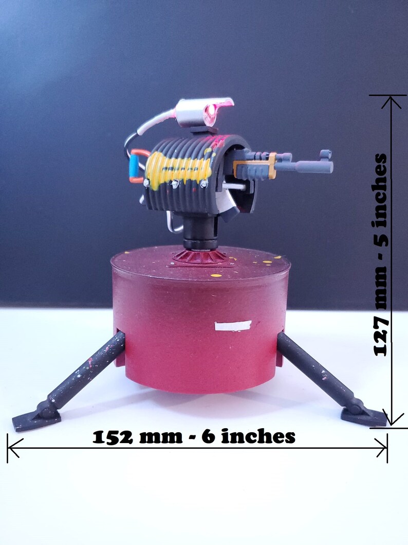 Auto Turret Rust Collectibles High Details Resin 3D Printed - Etsy