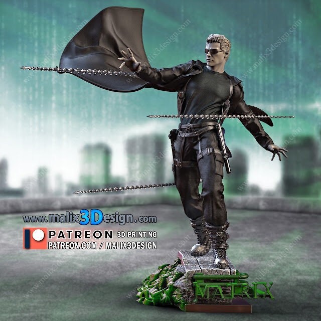 Matrix Action Figure Collectibles High Details Resin 3D Printed by ...