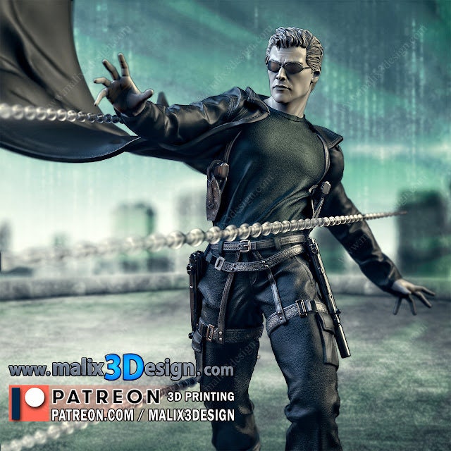 Matrix Action Figure Collectibles High Details Resin 3D Printed by ...