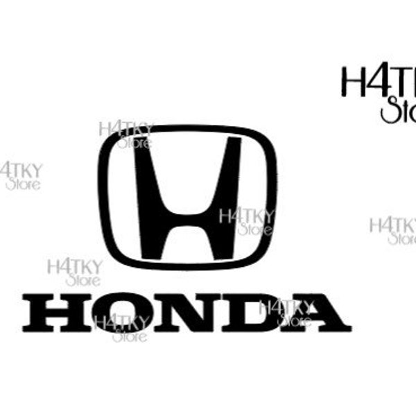 Honda Car Logo Svg - Etsy