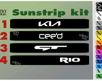 Kia Window Decal - Etsy