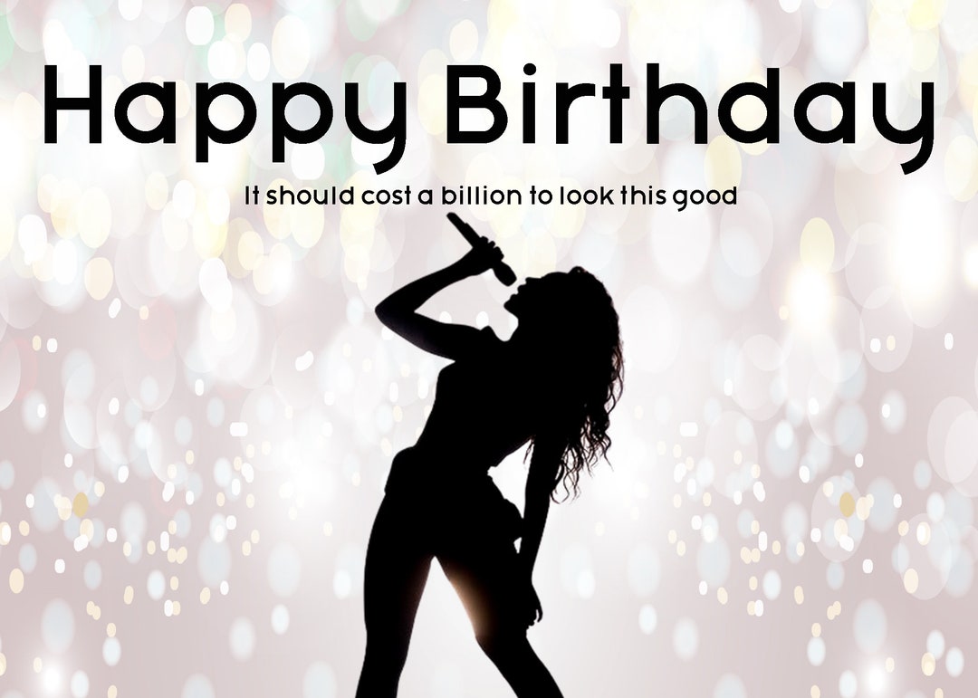 BEYONCE Birthday Card // Queen Bey // Happy Birthday // Renaissance ...