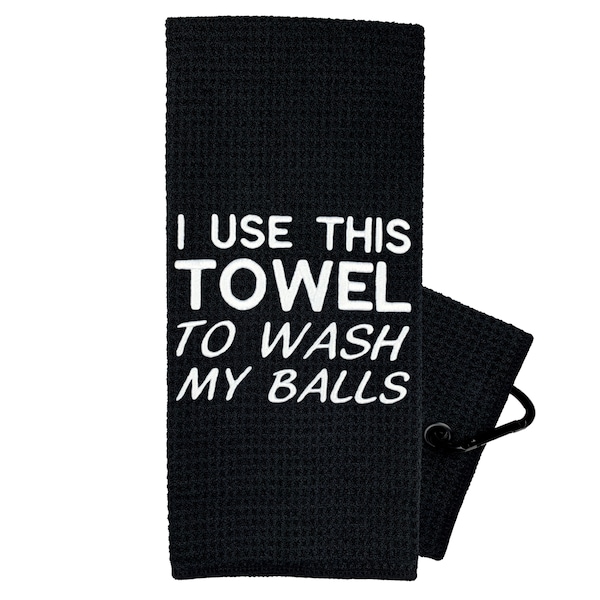 Funny Golf Towel - Etsy