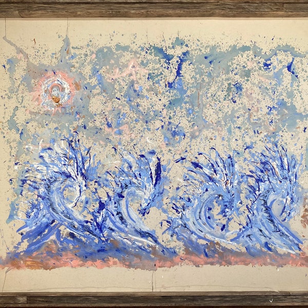 Abstract Art California - Etsy