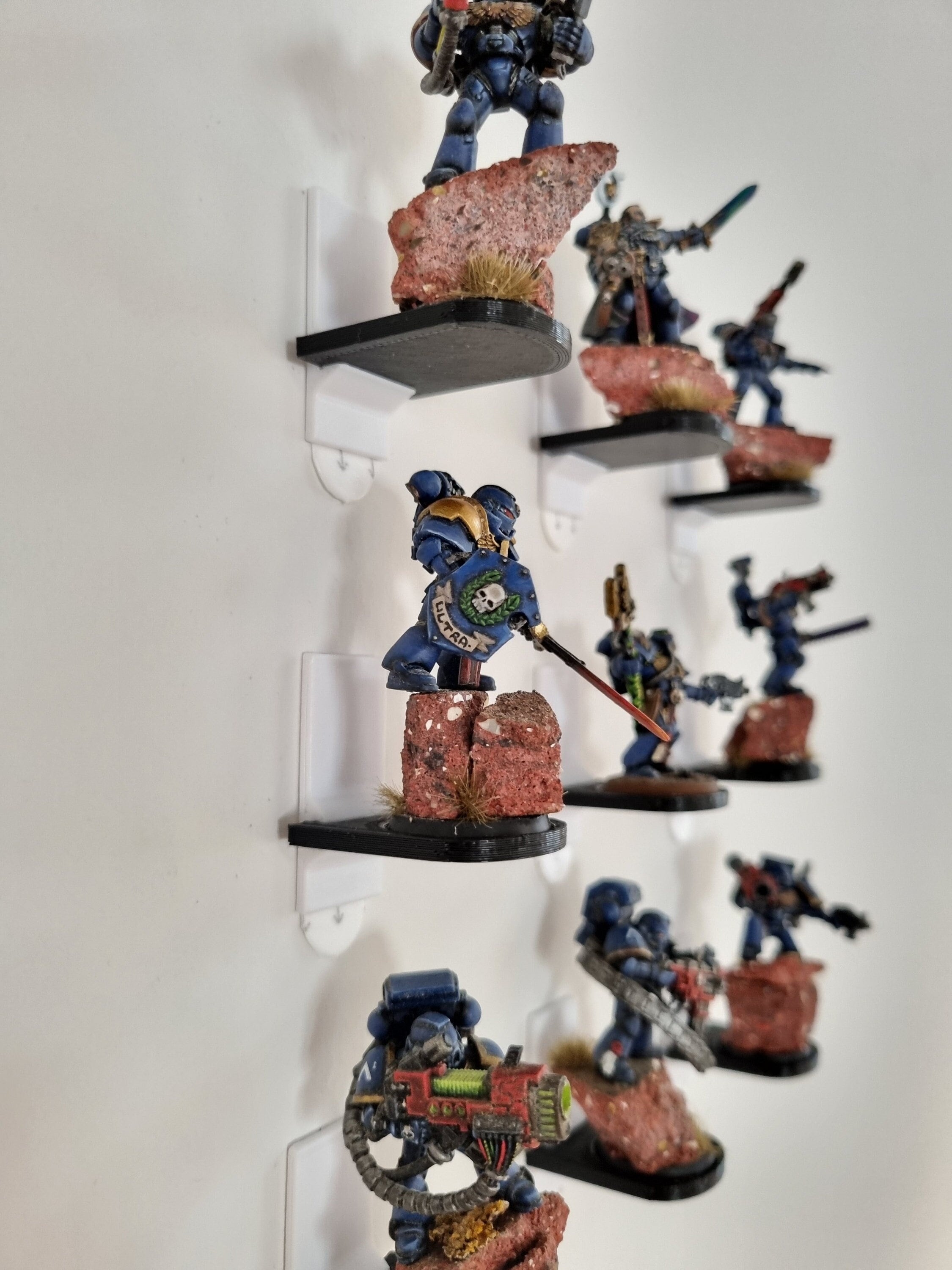 Wargame Miniature Display Shelf Warhammer 40k Presentation - Etsy Australia