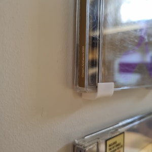 CD Bracket, Wall-mount Album Holder, Compact Disc Display Shelf ...
