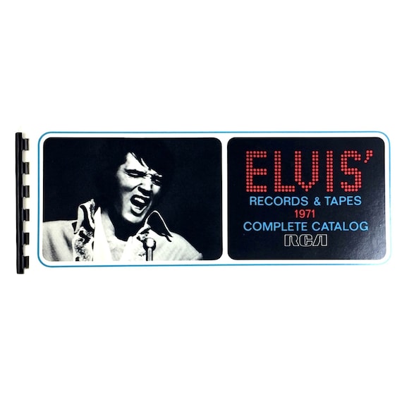 Elvis Presley 1971 RCA Records and Tapes Catalog Booklet - Etsy