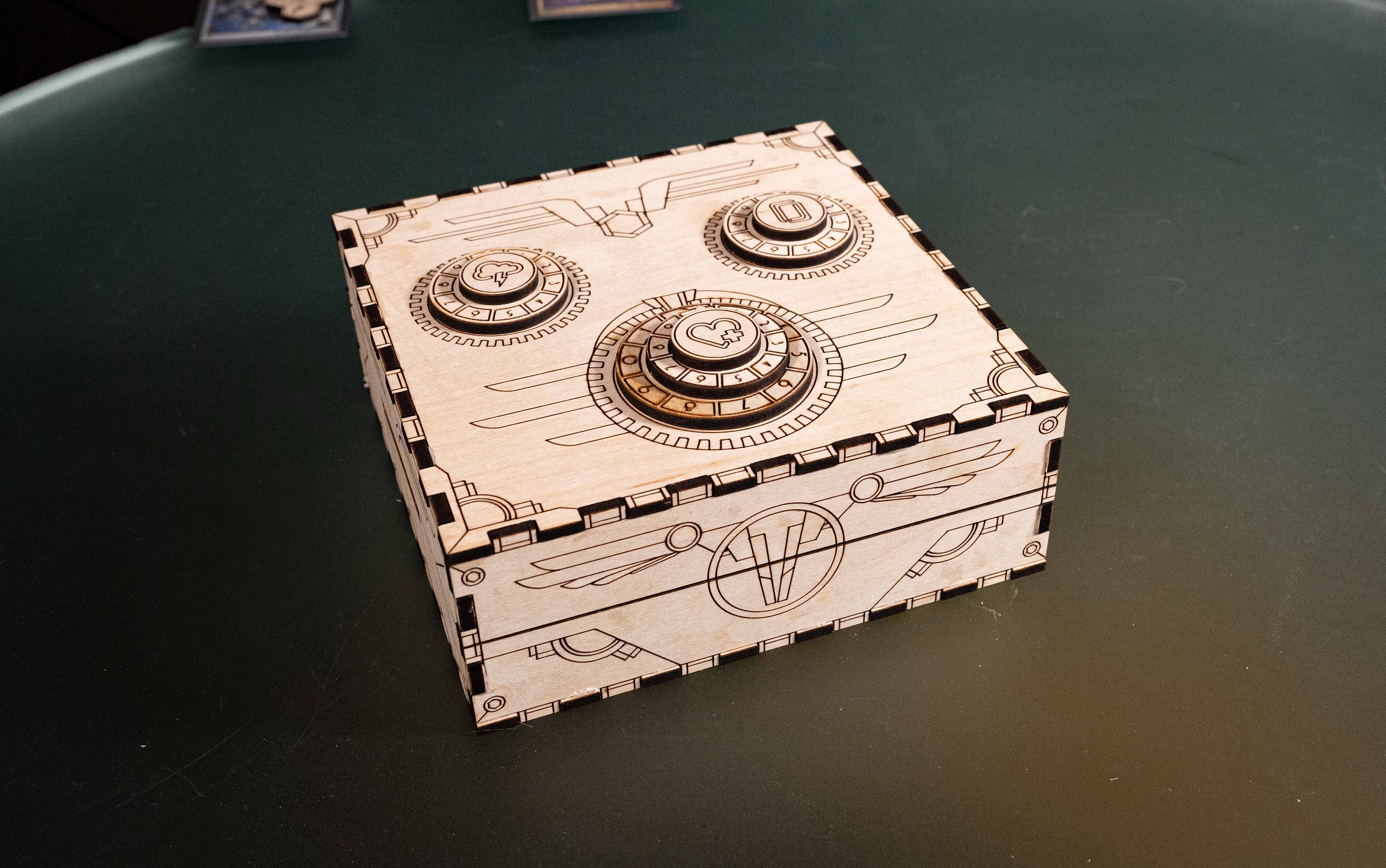 All-in-one Wooden Counters // Tokens // Life and Storm Tracker for ...