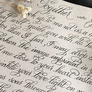 Handwritten Personalised Letter - Etsy