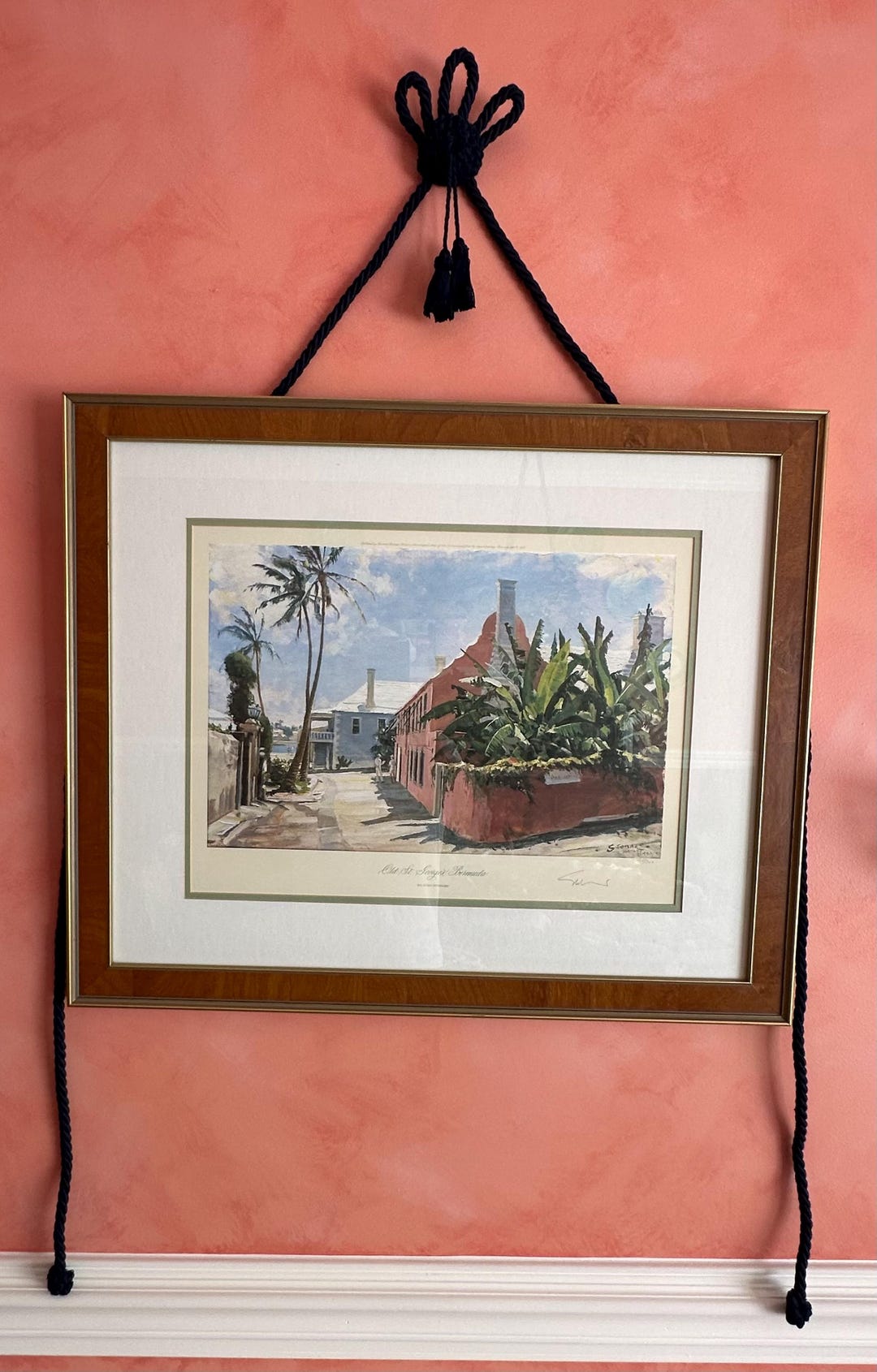 Victorian Style Corded Picture Hanging Cord - Made in Italy - New ...