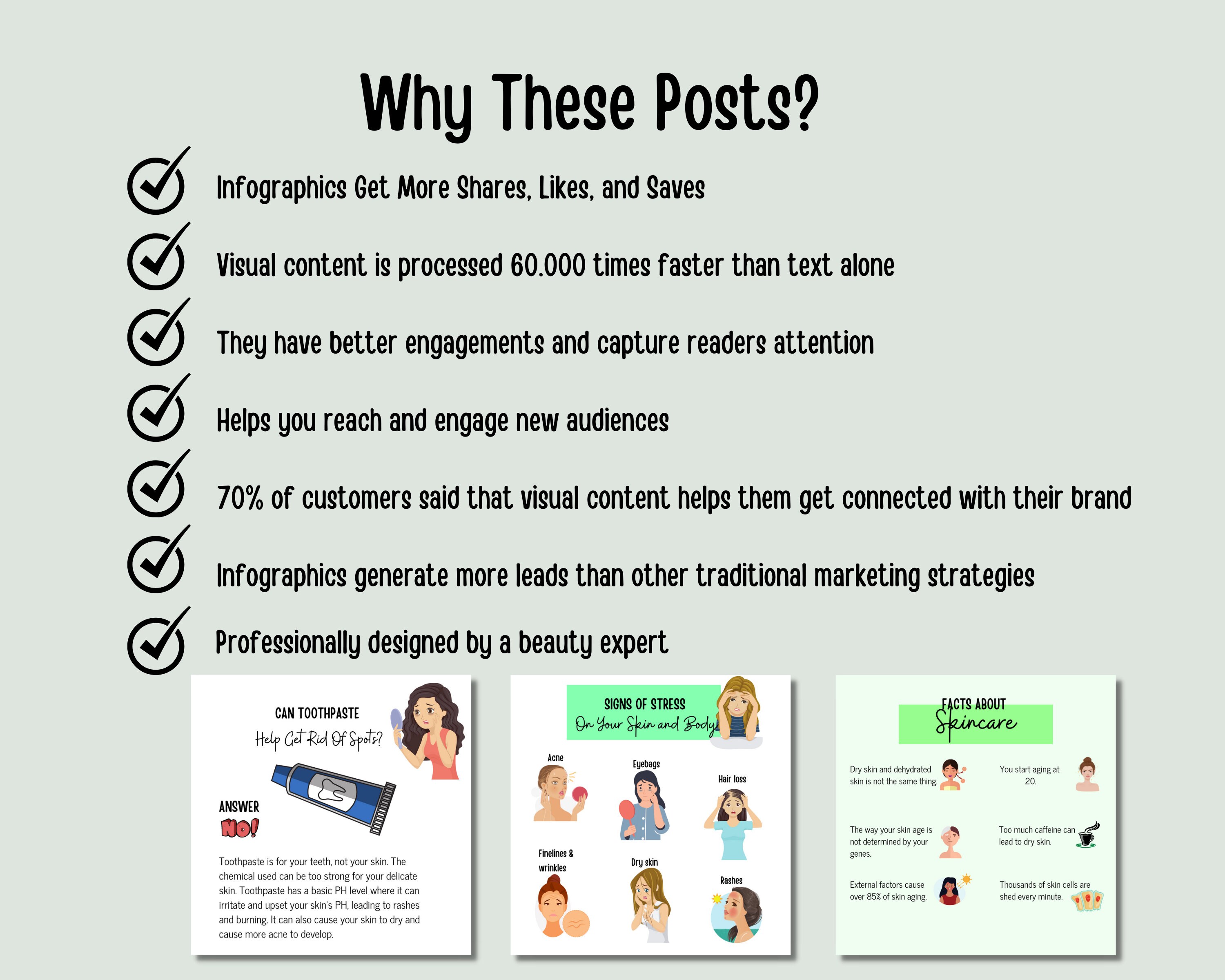 Esthetician Infographics Instagram Post for Anyone in the Skin Care ...