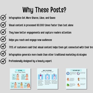 Esthetician Infographics Instagram Post for Anyone in the Skin Care ...