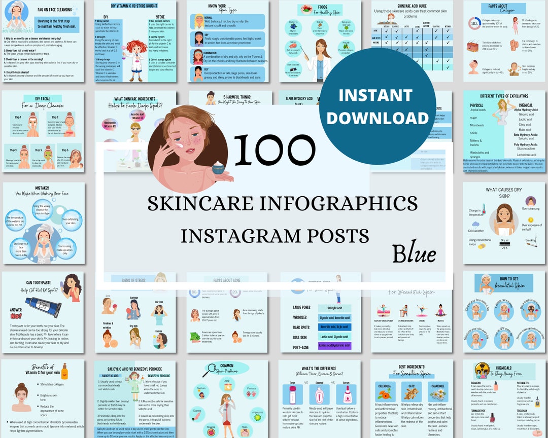 Esthetician Infographics Instagram Post for Anyone in the Skin Care ...