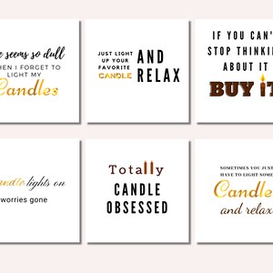 Candle Instagram Post Template, Candle Business, Candle Quotes, Ready ...