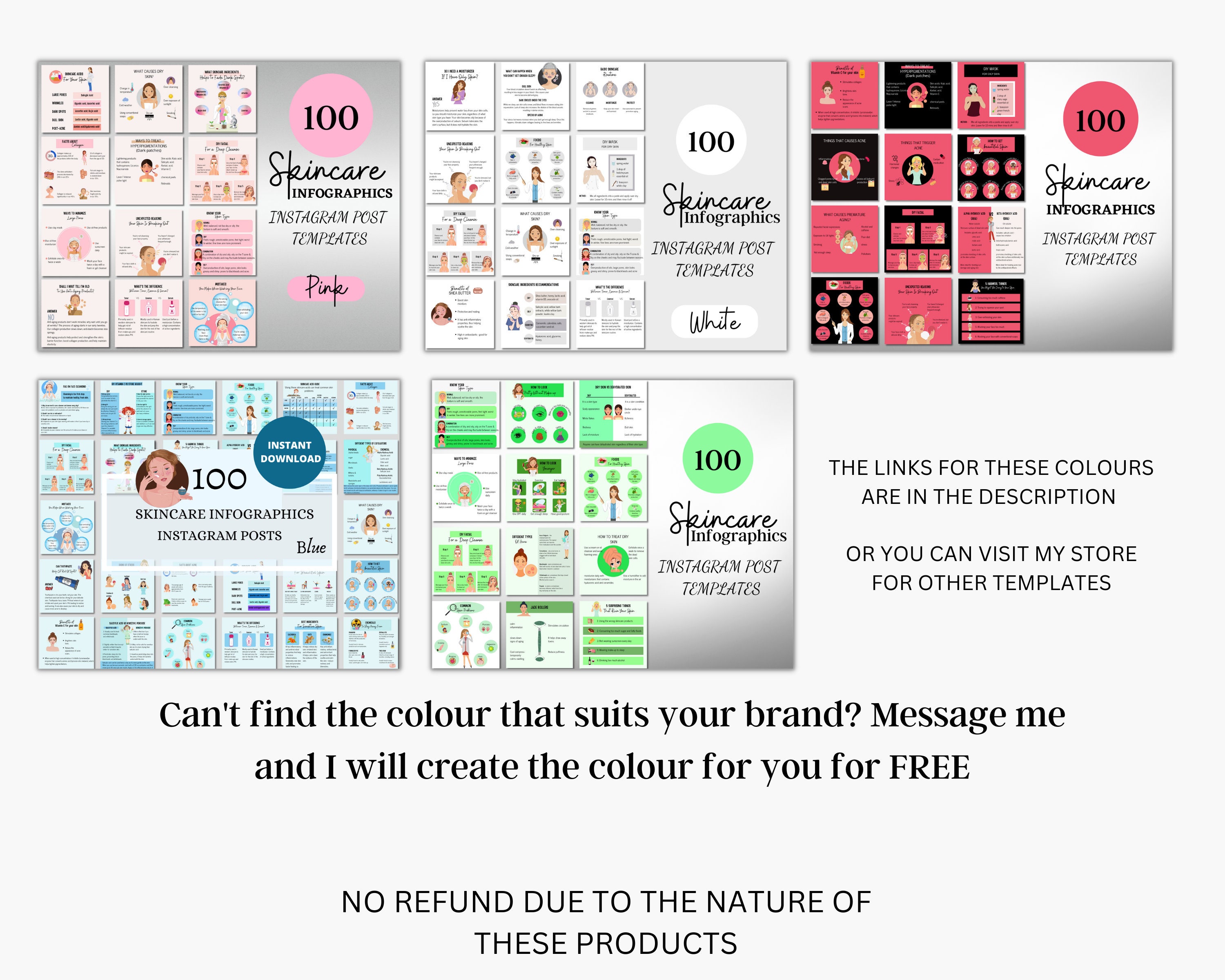 Esthetician Infographics Instagram Post for Anyone in the Skin Care ...