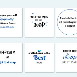 Soap Instagram Posts Templates for Soap Making Business, Soap Quotes ...