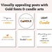 Candle Instagram Post Template, Candle Business, Candle Quotes, Ready ...