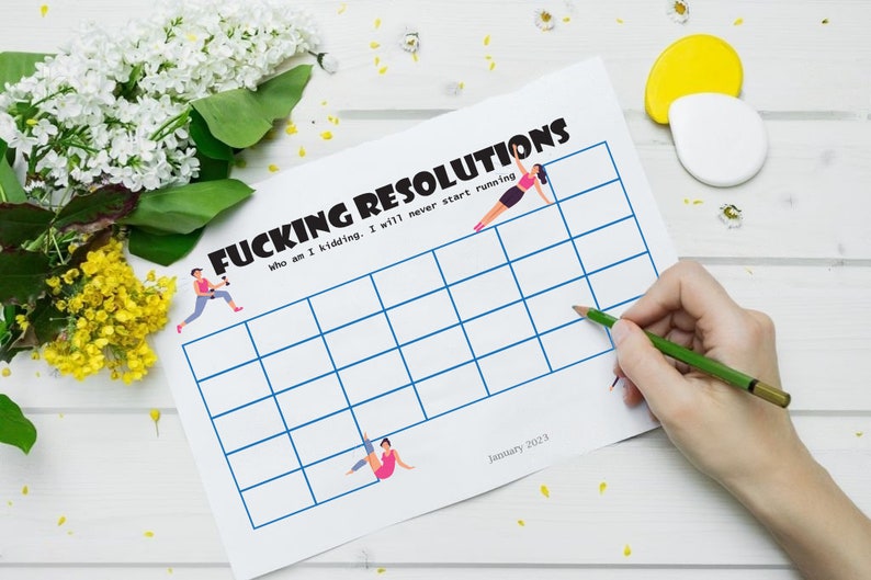 Fucking Calendar 2023 Rude Obscene Planner Monthly View - Etsy