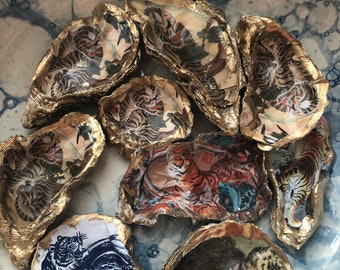 Asian Shell Art - Etsy