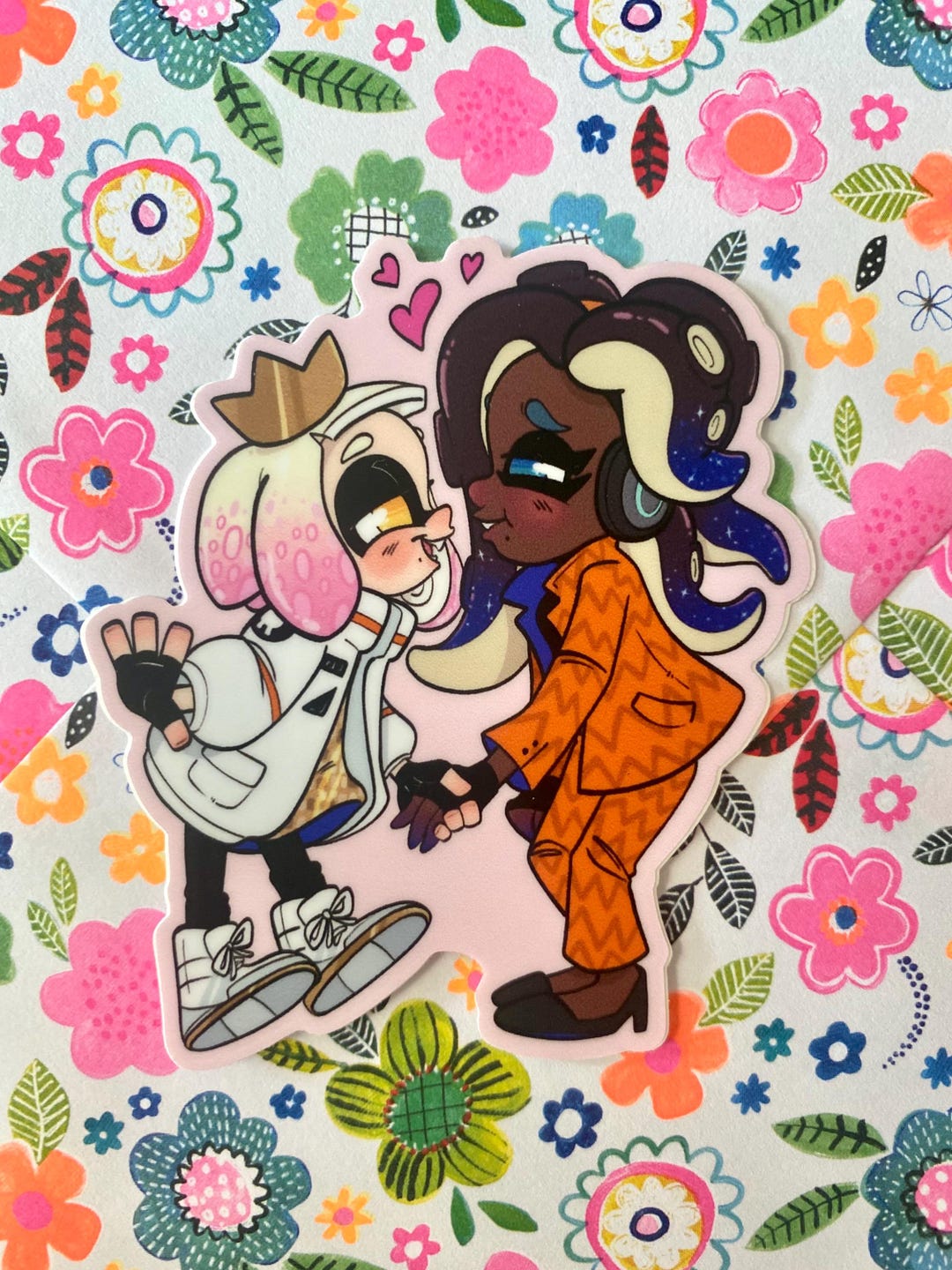 Pearlina Pearl and Marina Splatoon Side Order Vinyl Sticker - Etsy