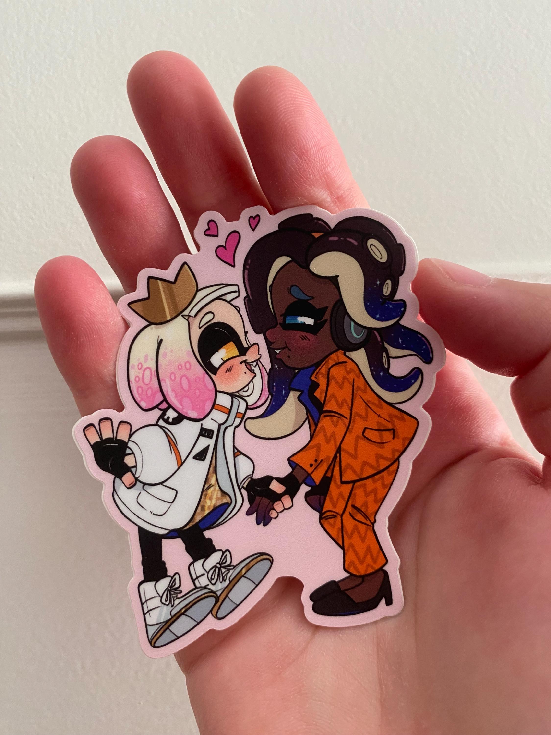 Pearlina Pearl and Marina Splatoon Side Order Vinyl Sticker - Etsy